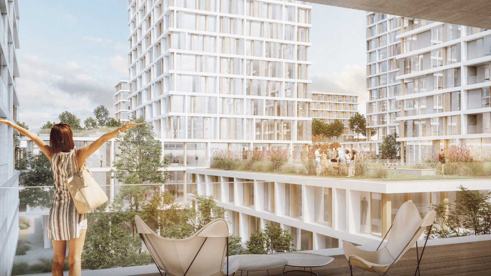 Wettbewerb Post City Linz - Sautter ZT